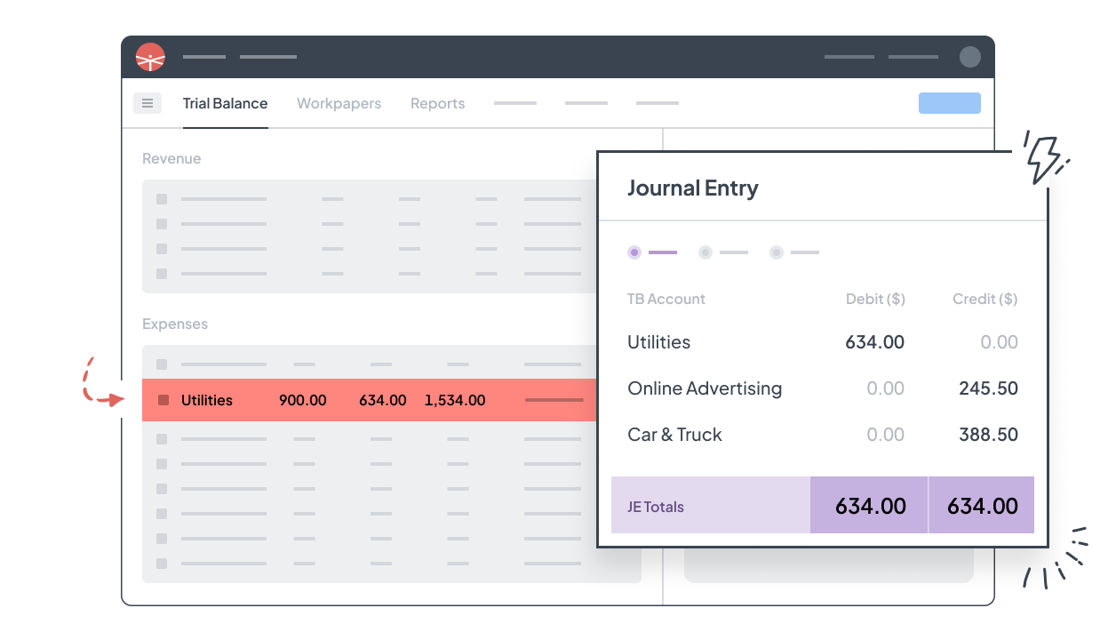 Tallyfor - Cloud Workpapers and Trial Balance